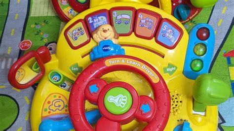Vtech Turn And Learn Driver Learning Toys Youtube