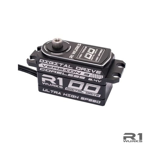 R1 Wurks GEN 3 Low Profile Digital Drive Servo 200mm R1W050001 Cars Trucks Larry S