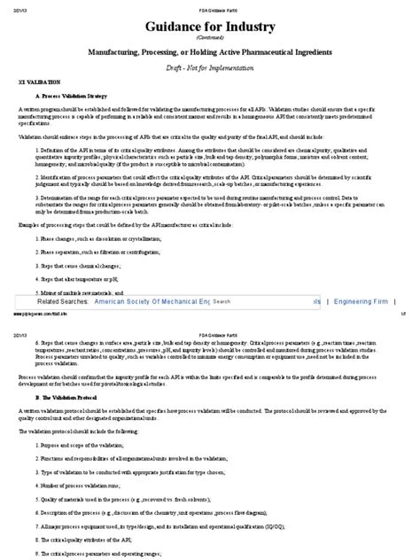 Fda Guidance Part 6 Pdf Verification And Validation Specification