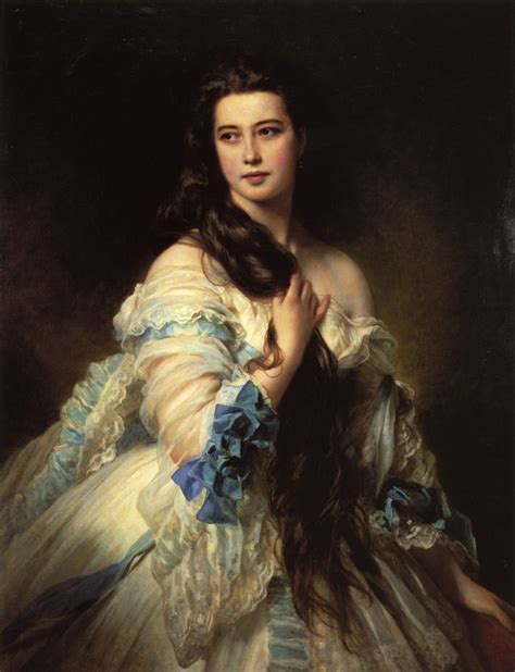 Franz Xavier Winterhalter Madame Rimsky Korsakov 1864 Franz Xaver Winterhalter Portrait