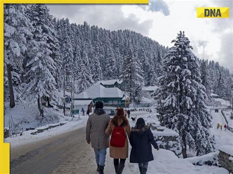 Weather Update Imd Issues Snowfall Alert In These States For Next 5