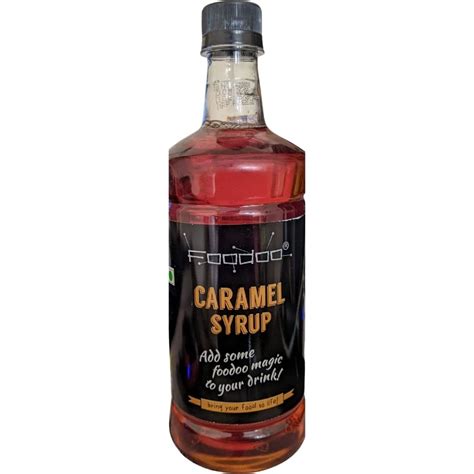 Caramel Syrup 750 Ml Foodoo Jitco