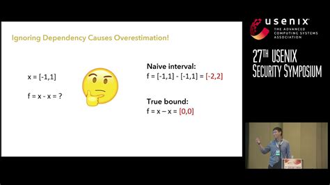 Usenix Security 18 Formal Security Analysis Of Neural Networks Using Symbolic Intervals Youtube