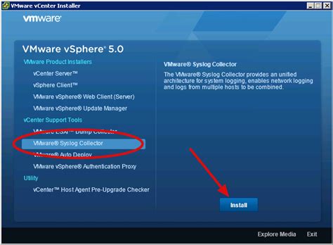 Vsphere Syslog Collector Install And Configure