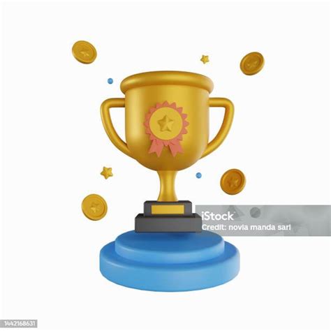 골든 컵을 가진 3d 우승자 연단 배경에 금상 우승자 별 3차원 형태에 대한 스톡 사진 및 기타 이미지 3차원 형태 강단