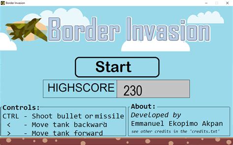 Border Invasion By Bixoftware