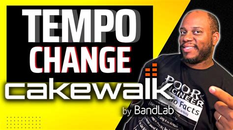 Cakewalk By Bandlab Tutorial For Beginners How To Change Tempo YouTube