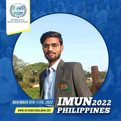 Imun Imun2022 Philippines Manila Mun Modelunitednations Amir