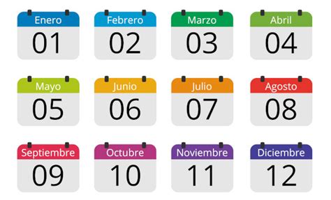 Los meses del año Os meses do ano em espanhol Brasil Escola