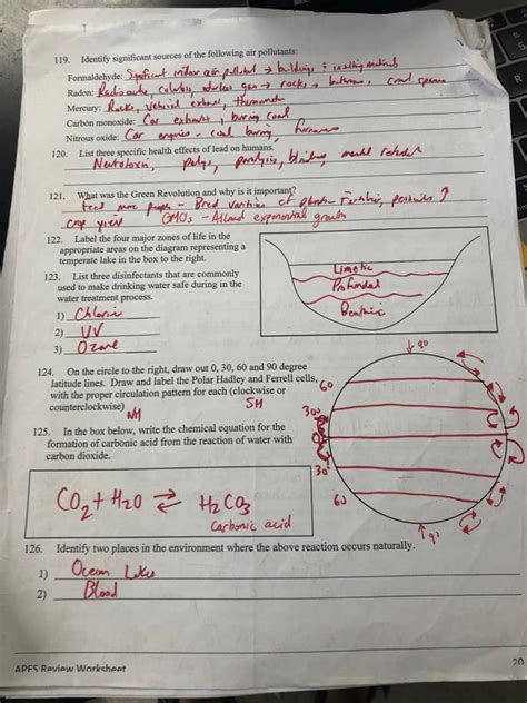 Ap Environmental Science Practice Test Answer Key Extended E