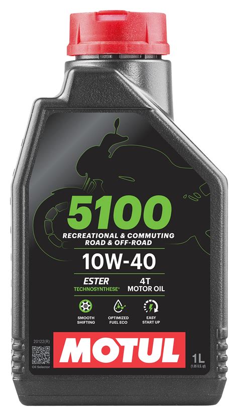 Motul Engine Oil 5100 4T SAE 10W 40 1 Liter Engine Oil 5100 4T SAE 10W