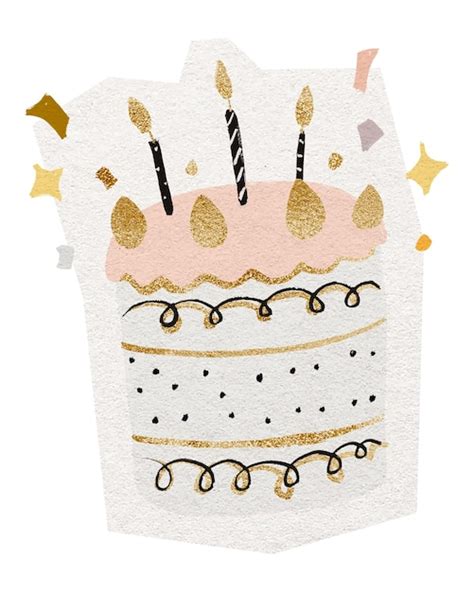 생일 축하 Png 축하 스티커 축하 콜라지 투명한 배경 프리미엄 사진