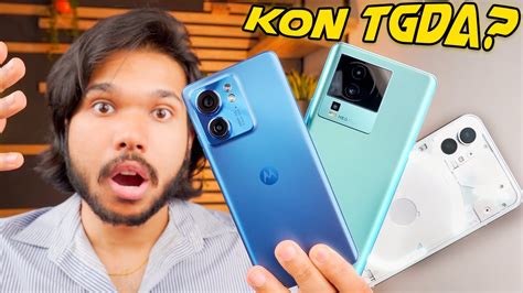 Moto Edge 40 Vs Iqoo Neo 7 Vs Nothing Phone 1 Heavy Testing Youtube