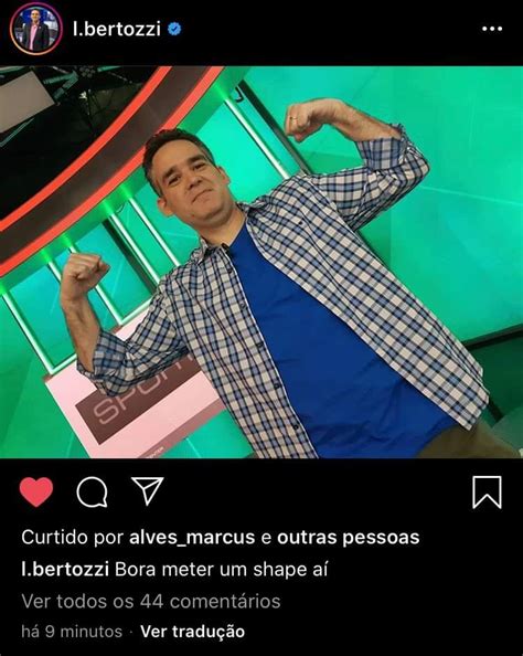 E O Bertozzi Acatou A Sugestão Do Cara Do Comentário Rfutebol