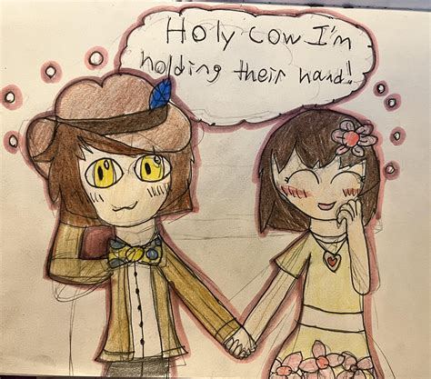 Red Justice Date Frisk X Clover Fanart R Undertale