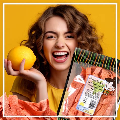 Li Hing Mui Sour Pink Lemonade Belts Hawaiian Snacks