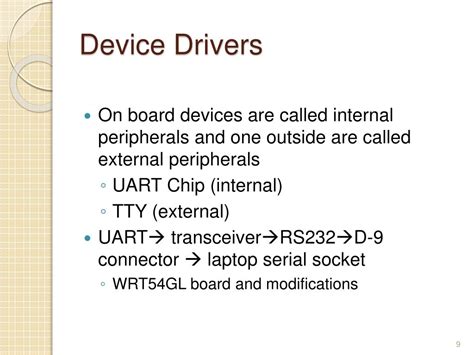 PPT UART And UART Driver PowerPoint Presentation Free Download ID