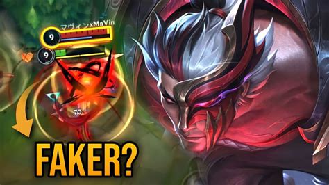 Wild Rift Faker Like Zed Supreme Cells Zed Gameplay Youtube