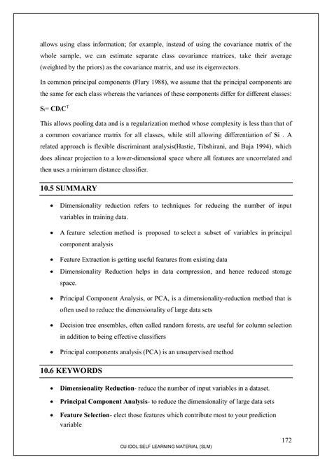 Cu Mca Sem Iii Introduction To Machine Learning Second Draft 1