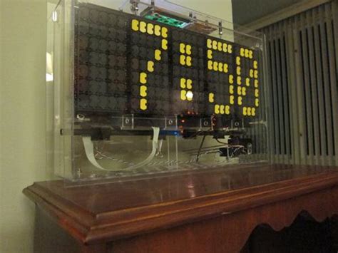 Dottie The Flip Dot Clock Using Arduino Duino