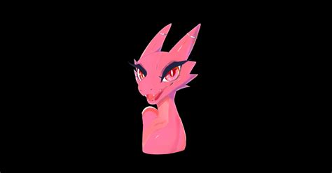 Cute Pink Kobold Pinkkobold Sticker Teepublic