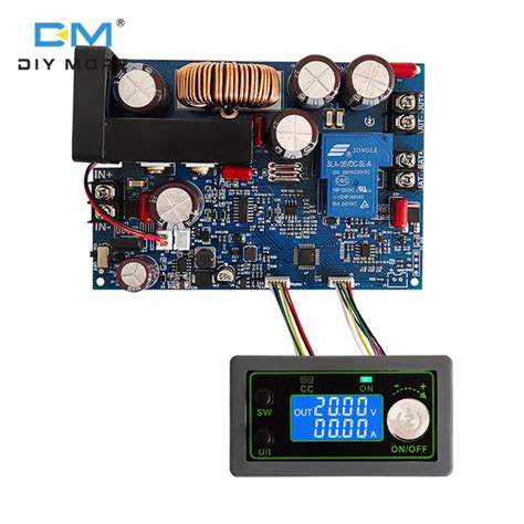Diymore Wz10020l Modul Daya Step Down Dc Catu Daya Baterai Surya Mppt Tegangan Tinggi 100 V