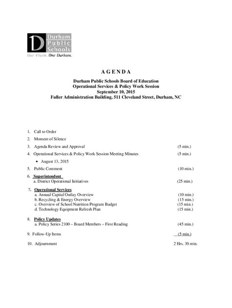 Fillable Online District Operational Initiatives Fax Email Print