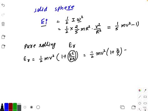 ⏩solveda Solid Uniform Sphere Rotating About Its Axis With Numerade