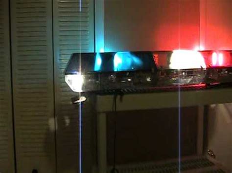 TESTING MY CODE 3 MX7000 LIGHTBAR YouTube