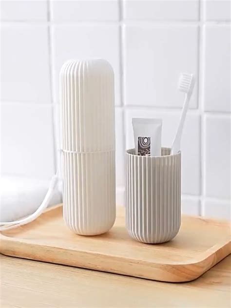 Tempat Penyimpanan Sikat Gigi Odol Travel Size Dispenser Kotak Penyimpanan Lazada Indonesia