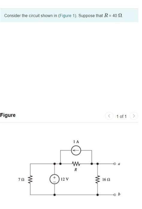 Solved Consider The Circuit Shown In Figure 1 Suppose