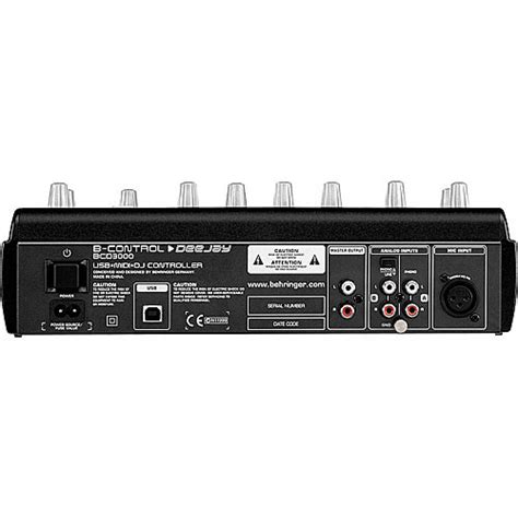 Behringer Bcd3000 Dj Controller Audio Interface