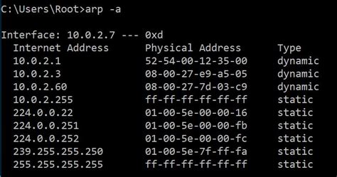 Detect Arp Attacks Via Arp Tables Cyberwiki Encyclopedia Of
