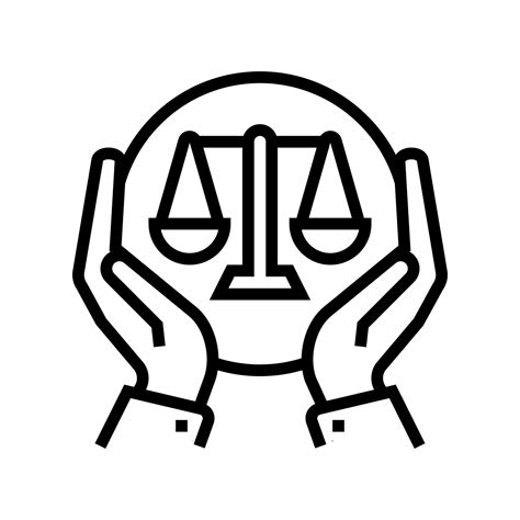 Legislation Law Dictionary Line Icon Vector Illustration 10317316