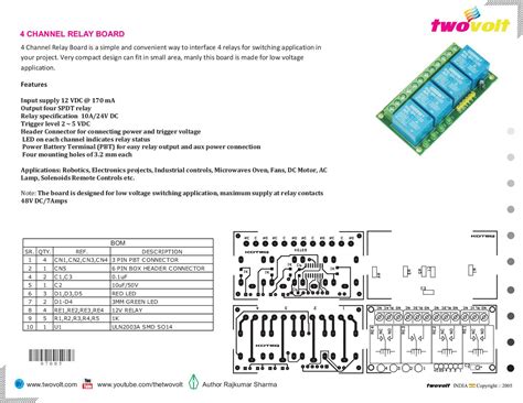 Channel Relay Board Electronics Lab Com