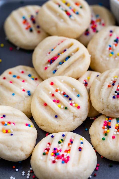 Buttery Whipped Shortbread Cookies Crazy For Crust