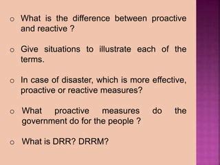 Concepts Of DRR SESSION 8 SLIDES Pptx Environment Science