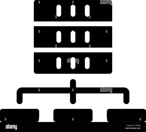 Data Set Technology Black Glyph Icon Stock Vector Image And Art Alamy