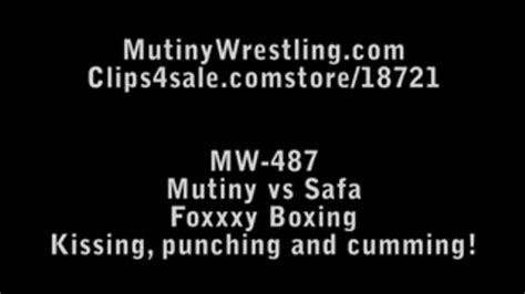 Mw 487 Mutiny Vs Safa Warda Foxxxy Boxing Breastsbellyp Punching