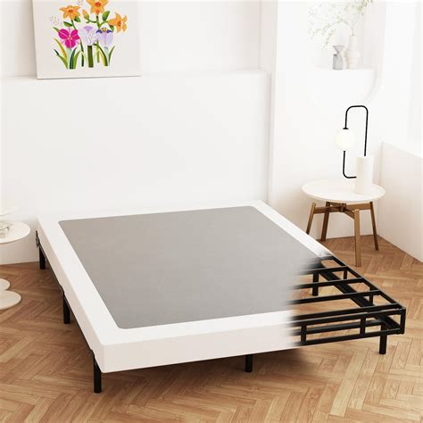 Mellow 4 Inch Metal Box Spring Mattress Foundation With