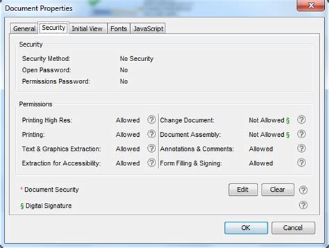 What Are All The Different Document Permissions In A PDF PDF Studio