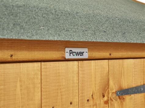 Power Overlap Apex Shed Myers Building Supplies