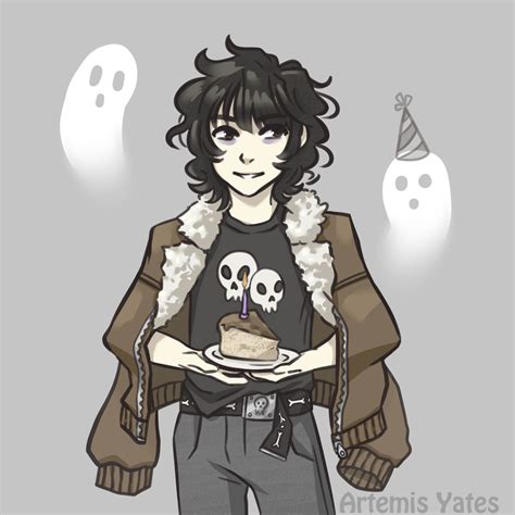 Artemis Yates — Happy Birthday Nico Di Angelo 🖤💀 Born