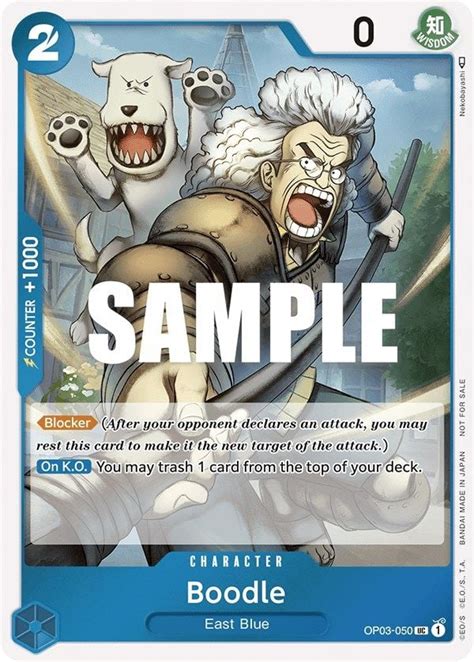 Boodle Op 04 Kingdoms Of Intrigue Promos One Piece Cardtrader