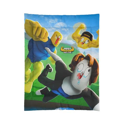 Mega Noob Game Play Comforter Otl Merch House