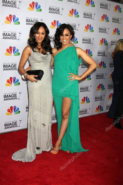 Tamera Mowry Housley Tia Mowry Hardrict Stock Editorial Photo © Jean