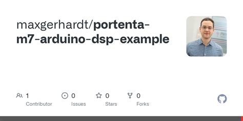 Github Maxgerhardtportenta M7 Arduino Dsp Example