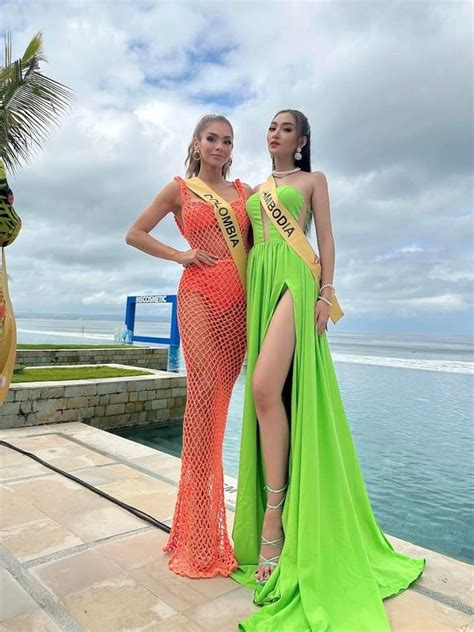 Miss Grand Cambodia Pich Votey Saravody Fashion Formal Dresses Long