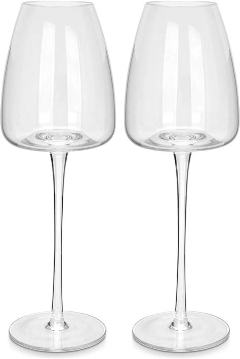 Fissman Wine Glasses Set Of 2 500ml Crystal Clear Wine Glass Ultra