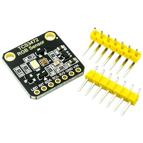 Módulo De Reconocimiento De Sensor De Color Placa De Desarrollo